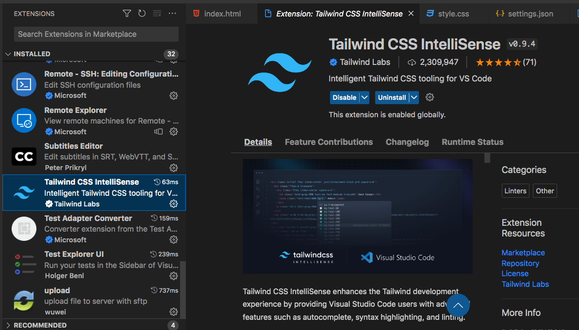 Css Intellisense Not Behaving As Expected · Tailwindlabs Tailwindcss · Discussion 10262 · Github