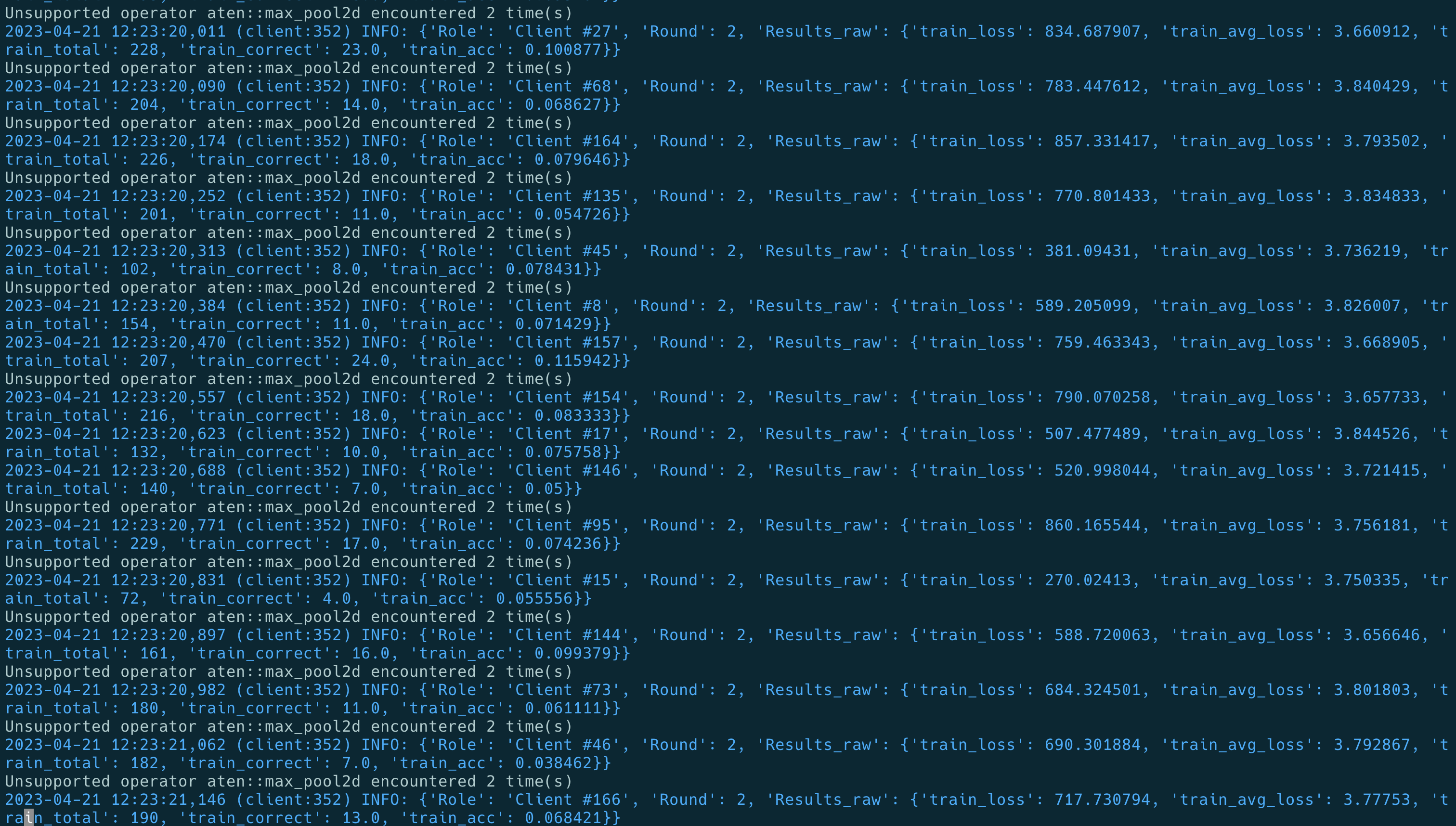Unsupported operator aten::max_pool2d encountered 2 time(s) · Issue #219 · alibaba ...