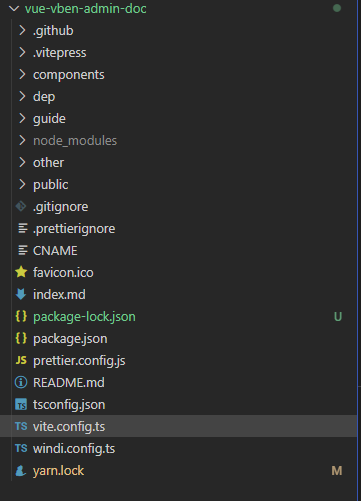新clone下来的项目yarn Dev报错 · Issue 2783 · Vbenjsvue Vben Admin · Github