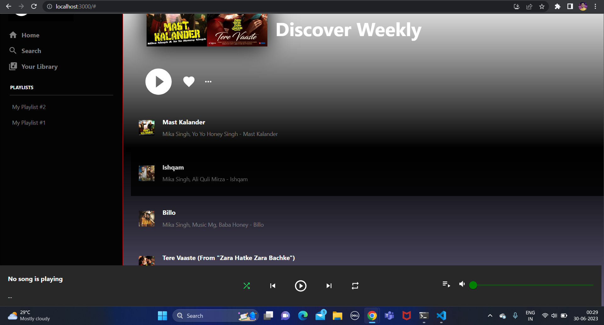 GitHub - Shantanu1605/Spotify-clone: Spotify- clone app build using React.