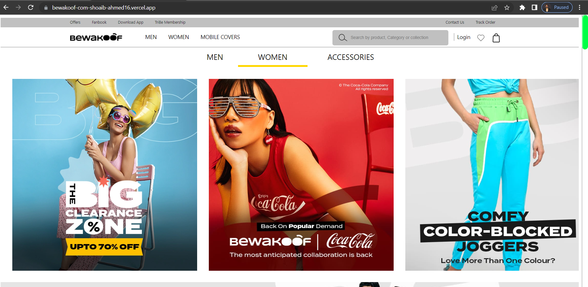 GitHub - shoaib-ahmed16/Bewakoof-Frontend: Bewakoof is a lifestyle ...