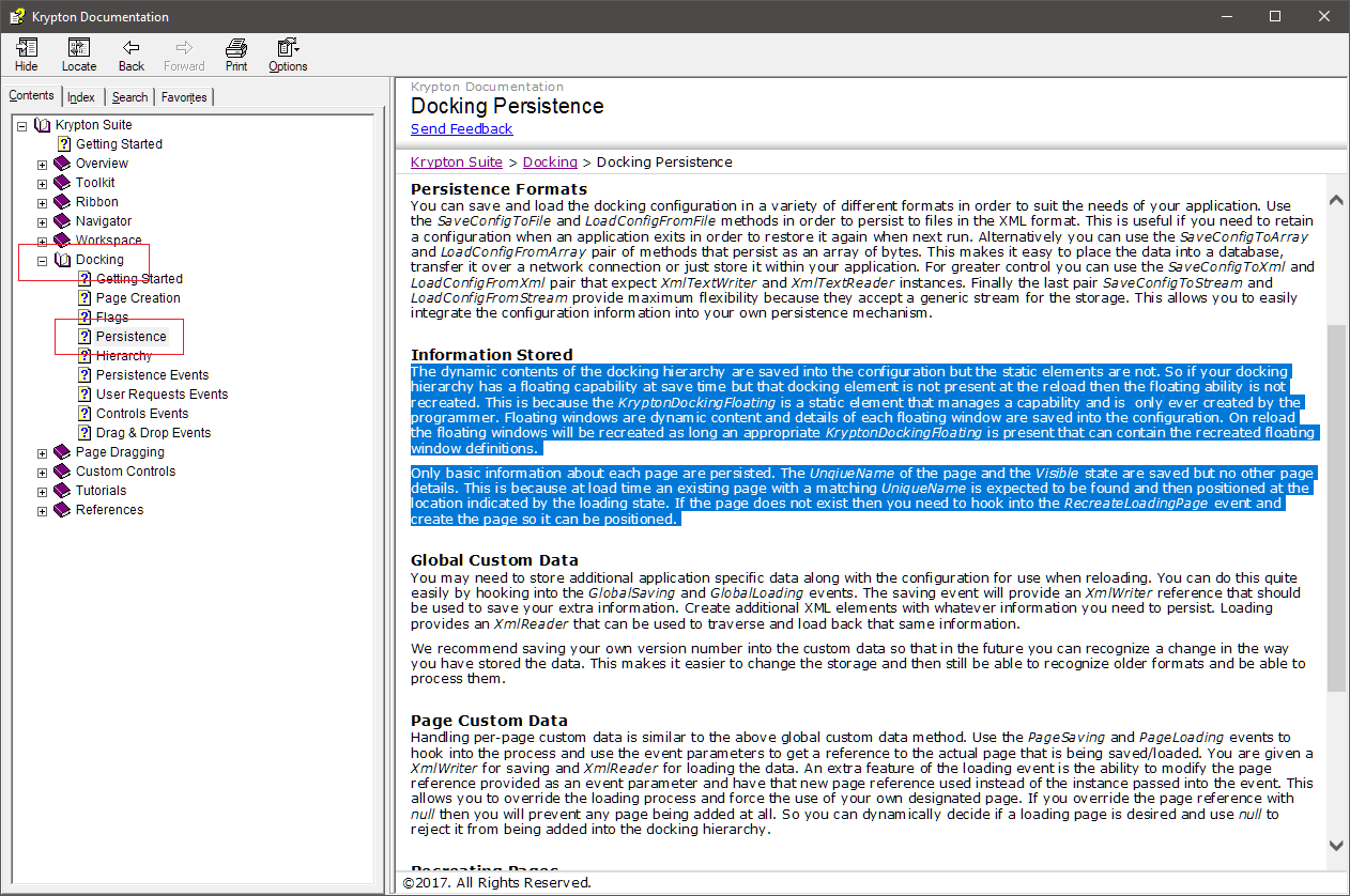 [Bug]: kryptonDockingManager save file and load file not working after restart app · Issue #696 ...