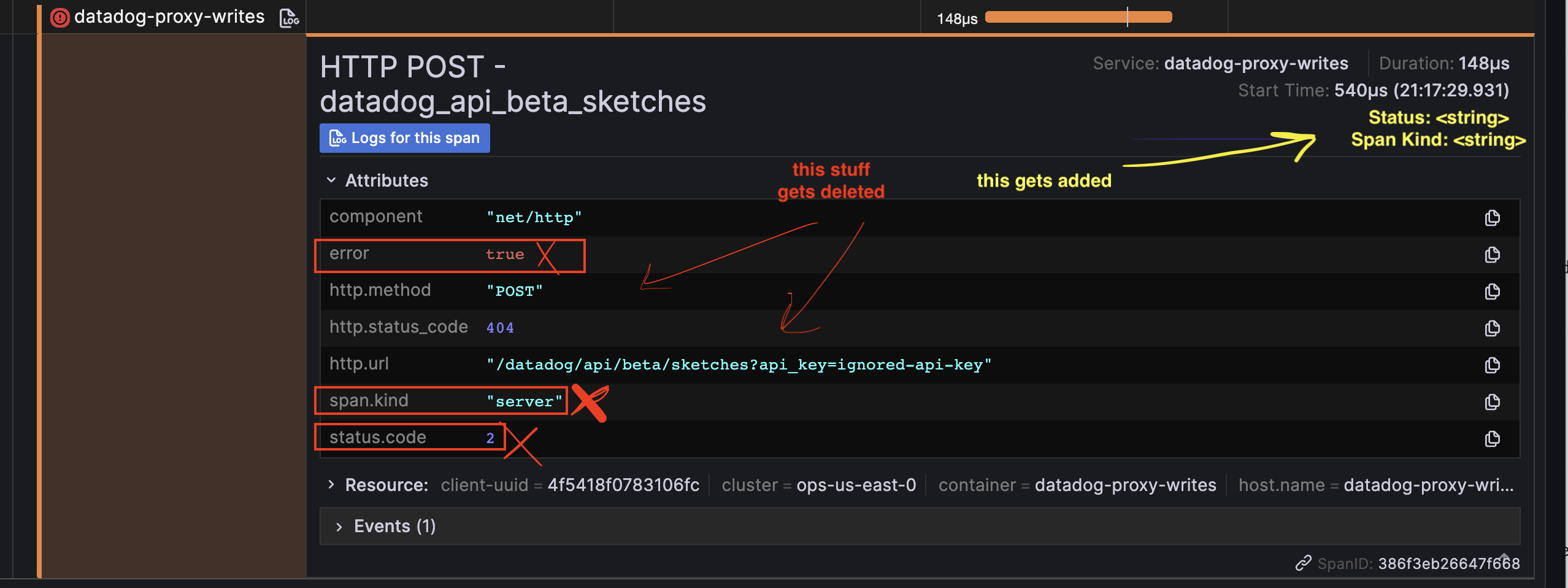 TraceView: Represent OTLP Span Intrinsics correctly · Issue #59607 · grafana/grafana · GitHub