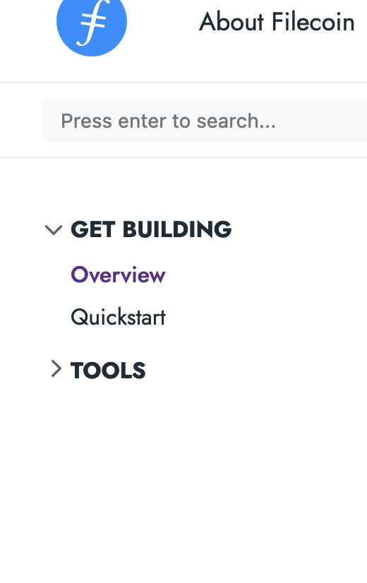 Docs reorg - Developers section: create PR for new structure · Issue #1263 · filecoin-project ...