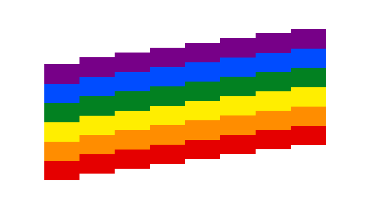 GitHub - AbrahamSalguero/bandera-LGTBI: Animación de una bandera LGTBY formato pixel art