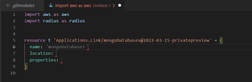 Establish a process to manage the `Application/*` & `AWS/*` Bicep types generation · Issue #6410 ...
