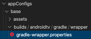Modify Gradle Wrapper Version from 5.5 to 6.3 AndroidTV · Issue #608 · flexn-io/renative · GitHub