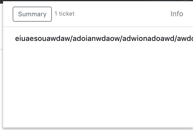 Buttons get displayed off screen when ticket title is too long and can't be broken · Issue #194 ...