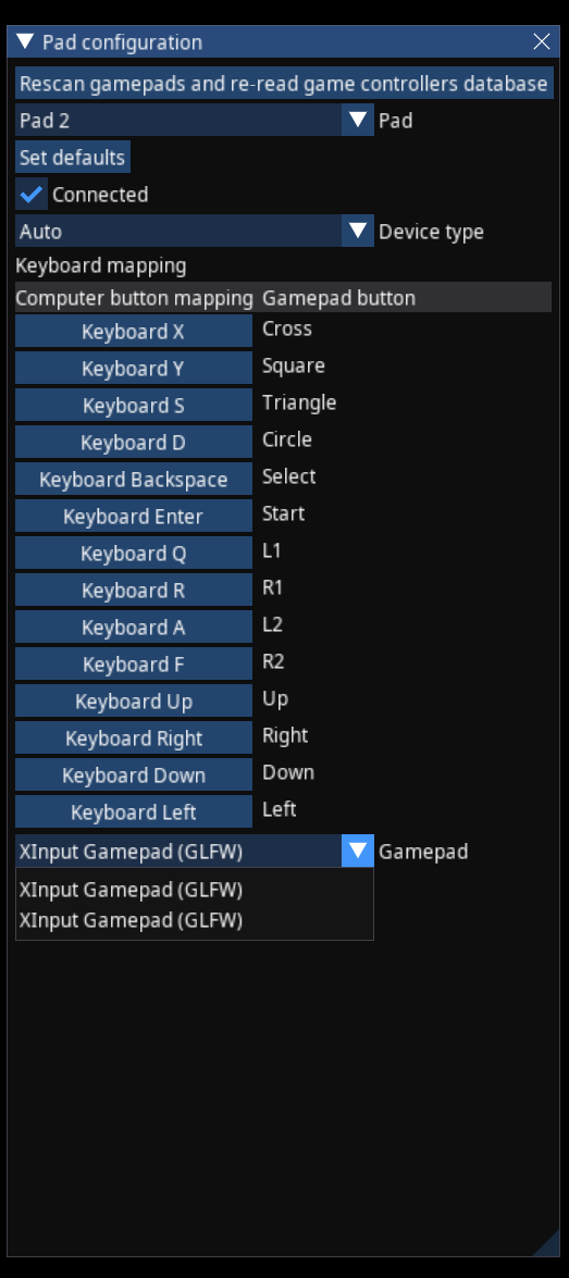cannot use second controller · Issue #743 · grumpycoders/pcsx-redux · GitHub
