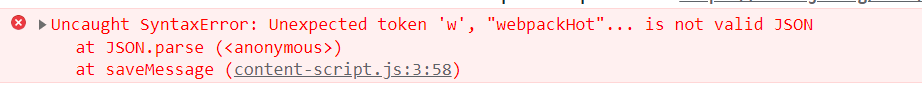 Unexpected token 'w', "webpackHot"... is not valid JSON · Issue #5556 · reactjs/react.dev · GitHub