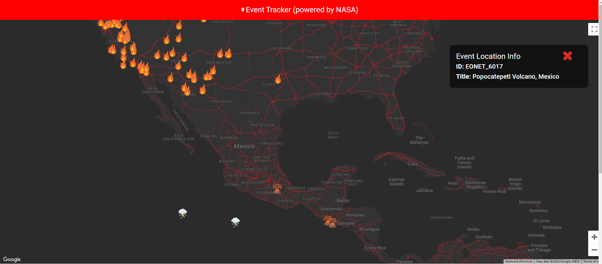 GitHub - MujtabaShafiq1/React-Global-Events-Tracker