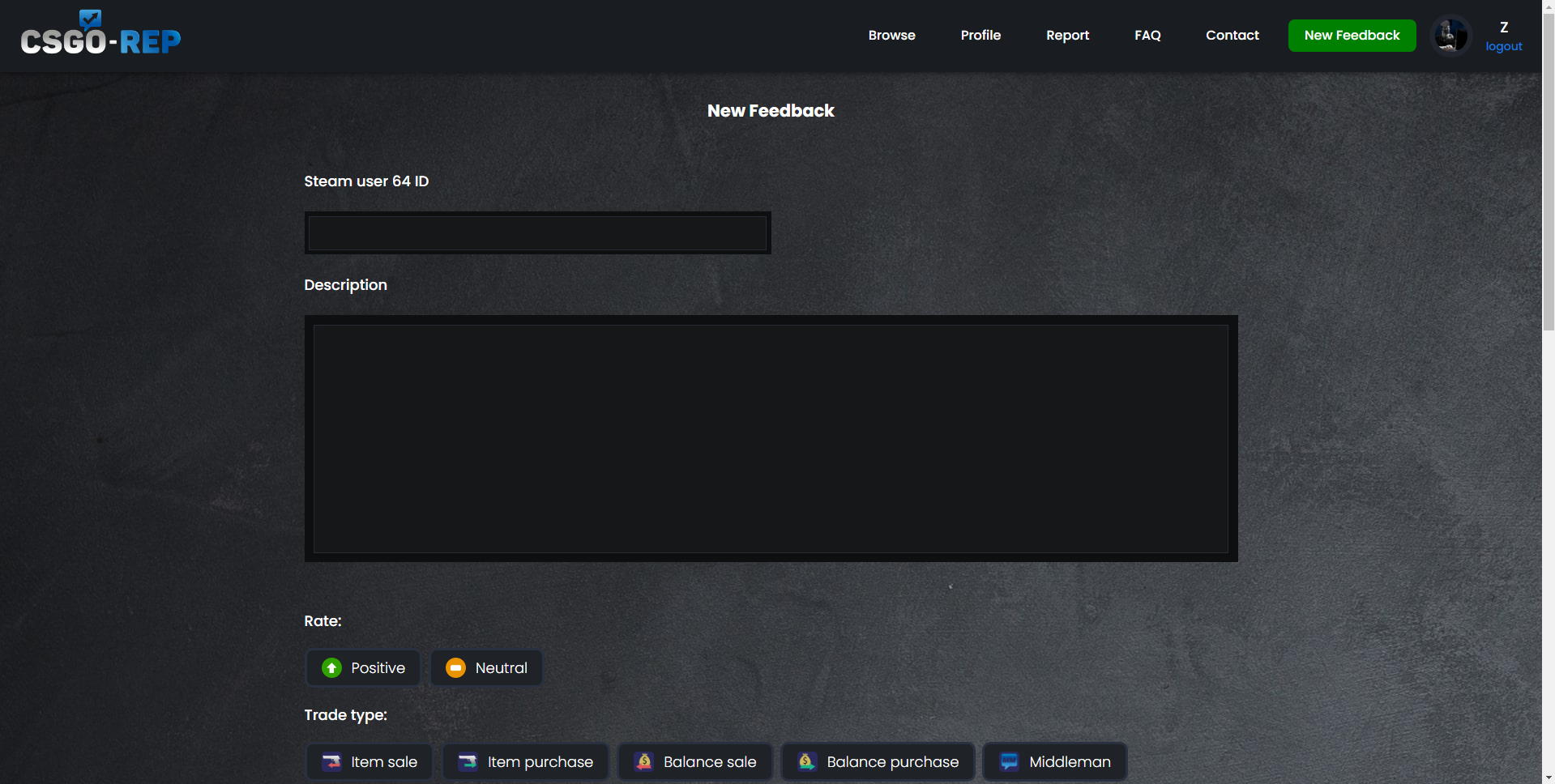 GitHub - MujtabaShafiq1/csgo-reputation-platform