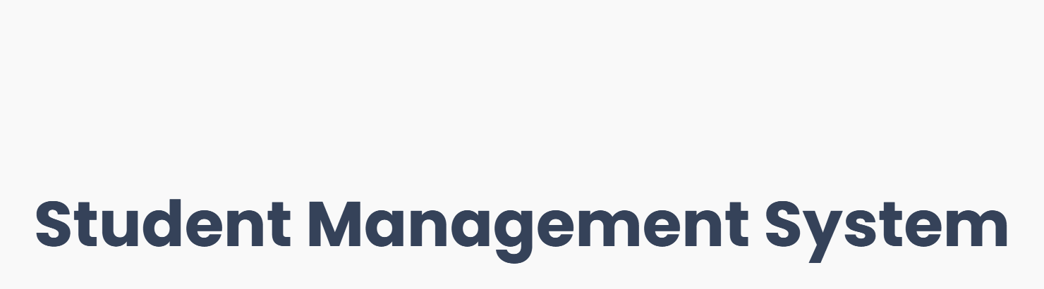 GitHub - attrayadas/students-management-system: A console-based Java application which helps in ...