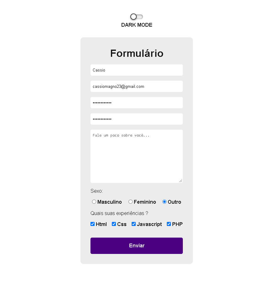 GitHub - cassiomagno23/form2themes: Formulário com light-mode e dark-mode