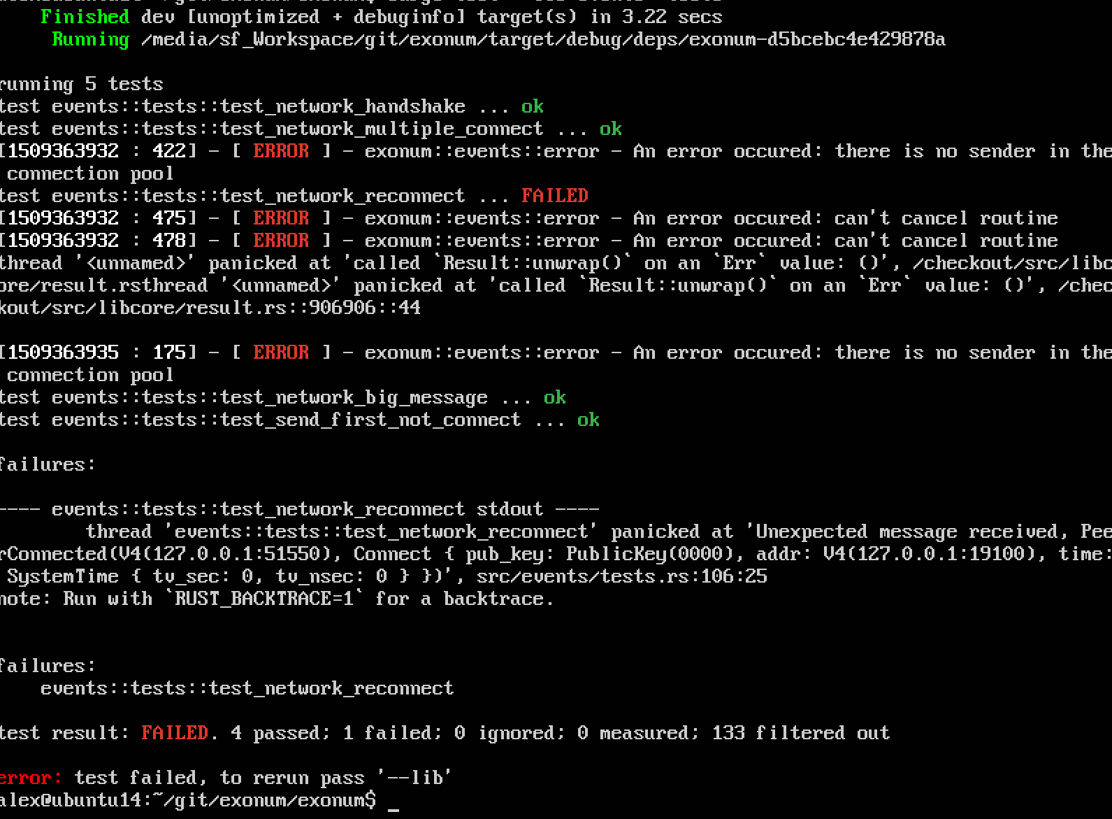test_network_reconnect test (sometimes) fails · Issue #354 · exonum ...