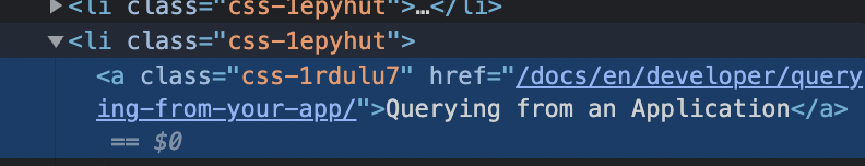 "Query from an application" link is missing · Issue #58 · graphprotocol/docs · GitHub