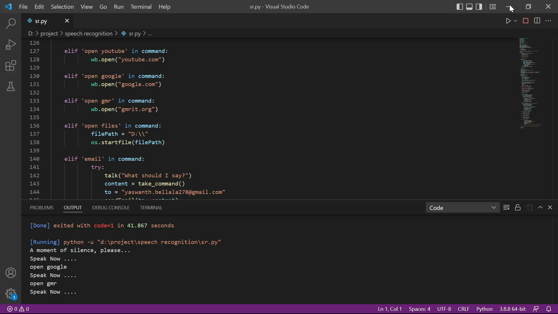 GitHub - BellalaYaswanth/Speech-Recognition