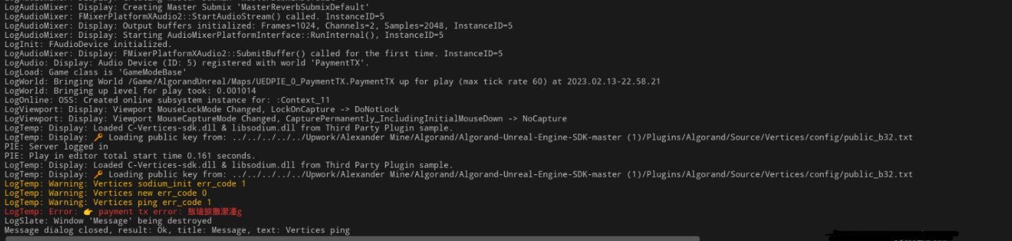 Multiply Vertices errors in Unreal 5.1 · Issue #7 · Wisdom-Labs ...