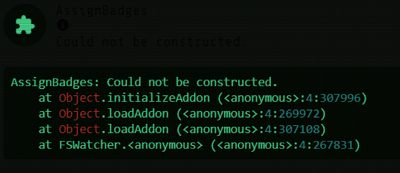 [BUG] AssignBadges construction error · Issue #130 · QWERTxD/BetterDiscordPlugins · GitHub