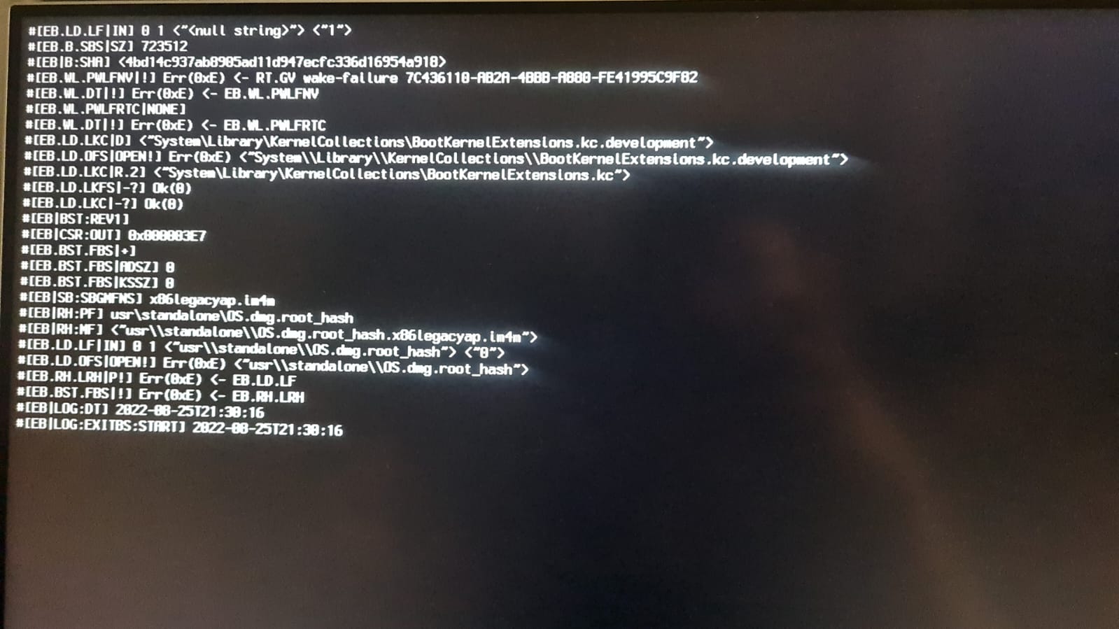 Stuck in ExitBS with latest bios version in 600 chipset · Issue #2111 ...