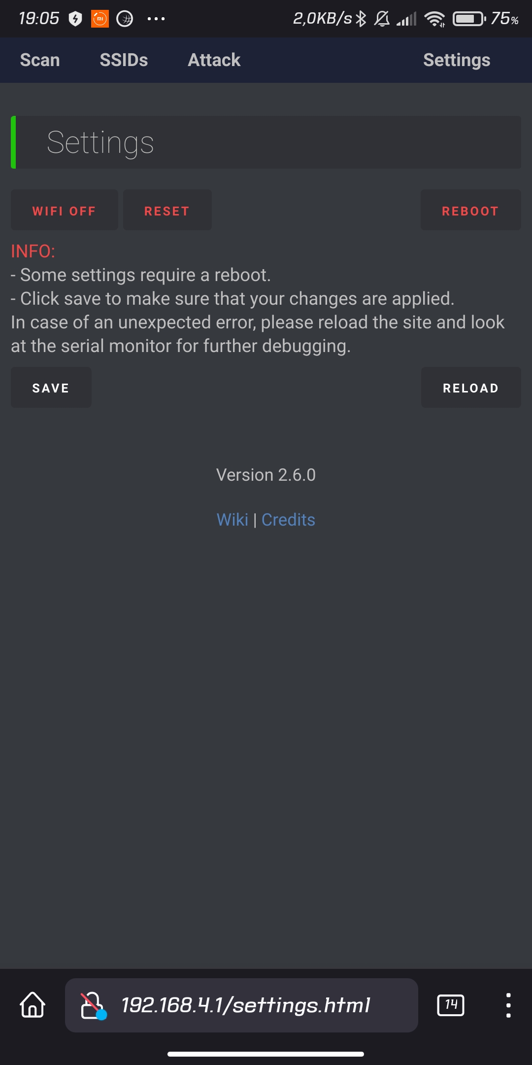 Problems with web · Issue #1497 · SpacehuhnTech/esp8266_deauther · GitHub