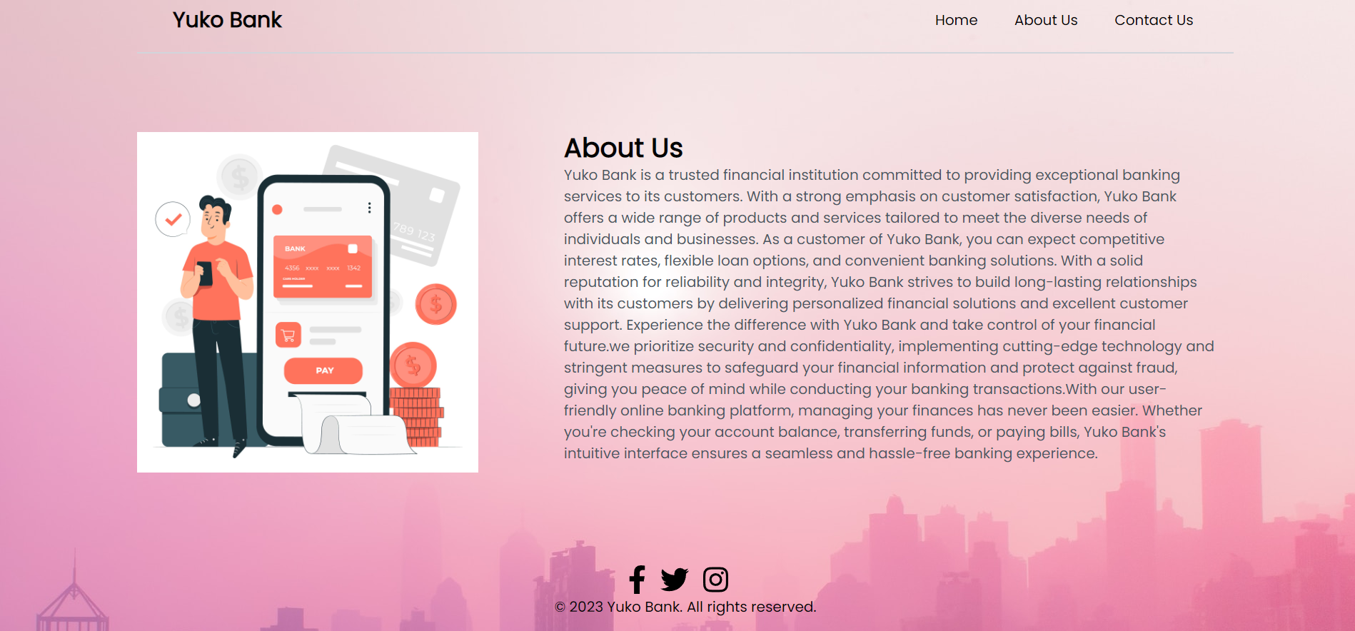 GitHub - guptaadit82/YUKO_BANK: It is a basic MERN Banking System with different Banking Features