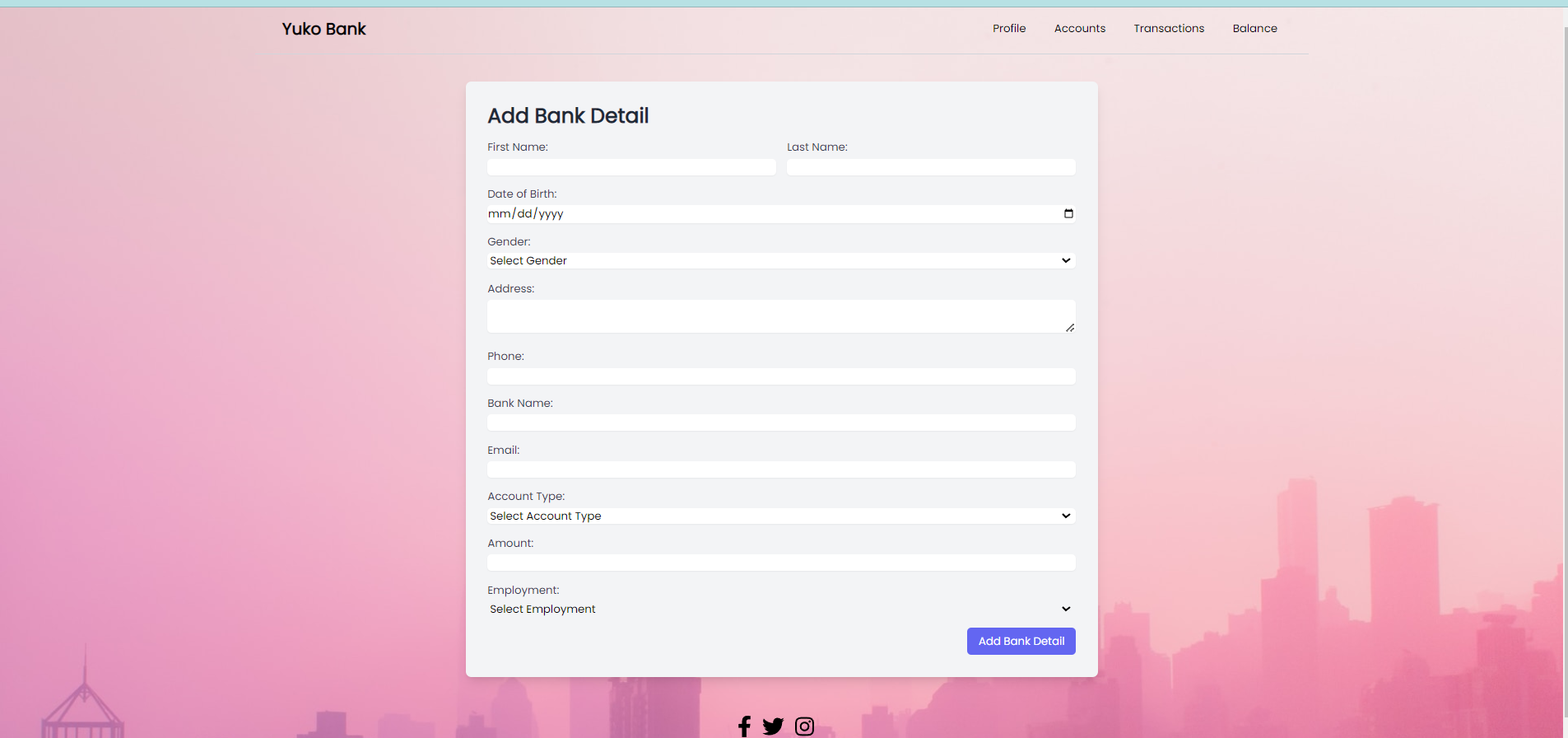 GitHub - guptaadit82/YUKO_BANK: It is a basic MERN Banking System with different Banking Features