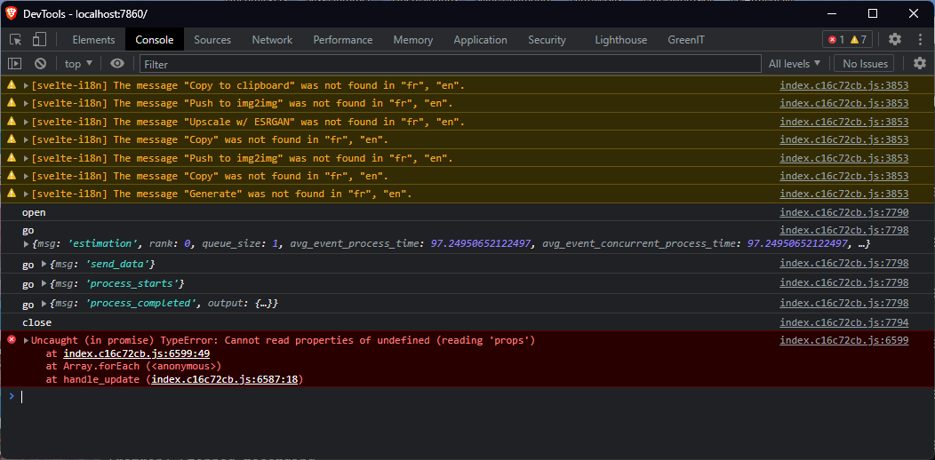 [BUG] "Select image number from results for copying" works neither in txt2img nor img2img ...