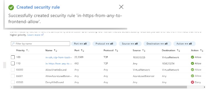 GitHub - brireyn/Azure-VNet: A lab created to practice securing network access to Azure Virtual ...
