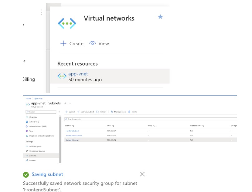 GitHub - brireyn/Azure-VNet: A lab created to practice securing network access to Azure Virtual ...