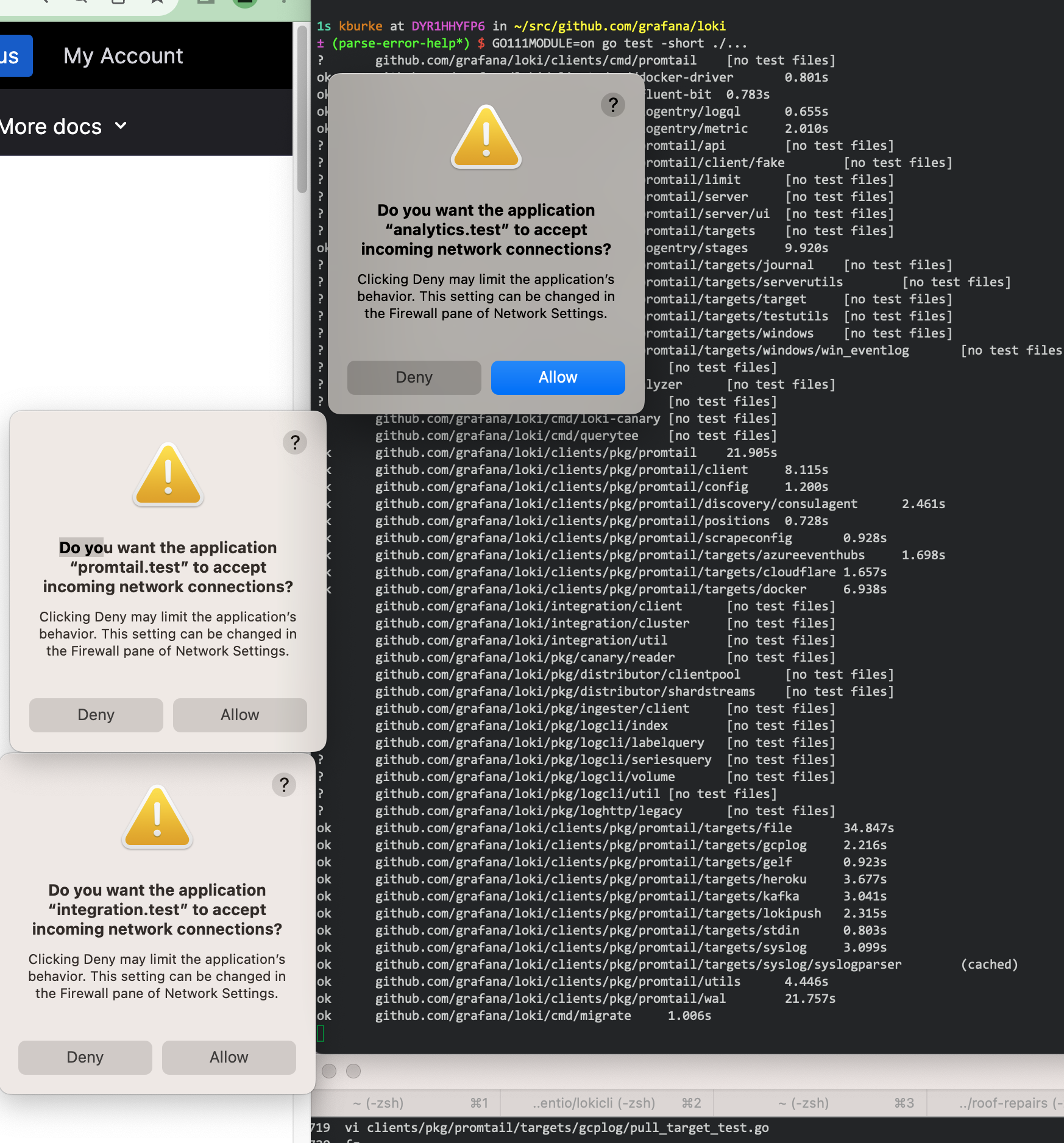 Lots Of Tests Listen On 0000 · Issue 10407 · Grafanaloki · Github