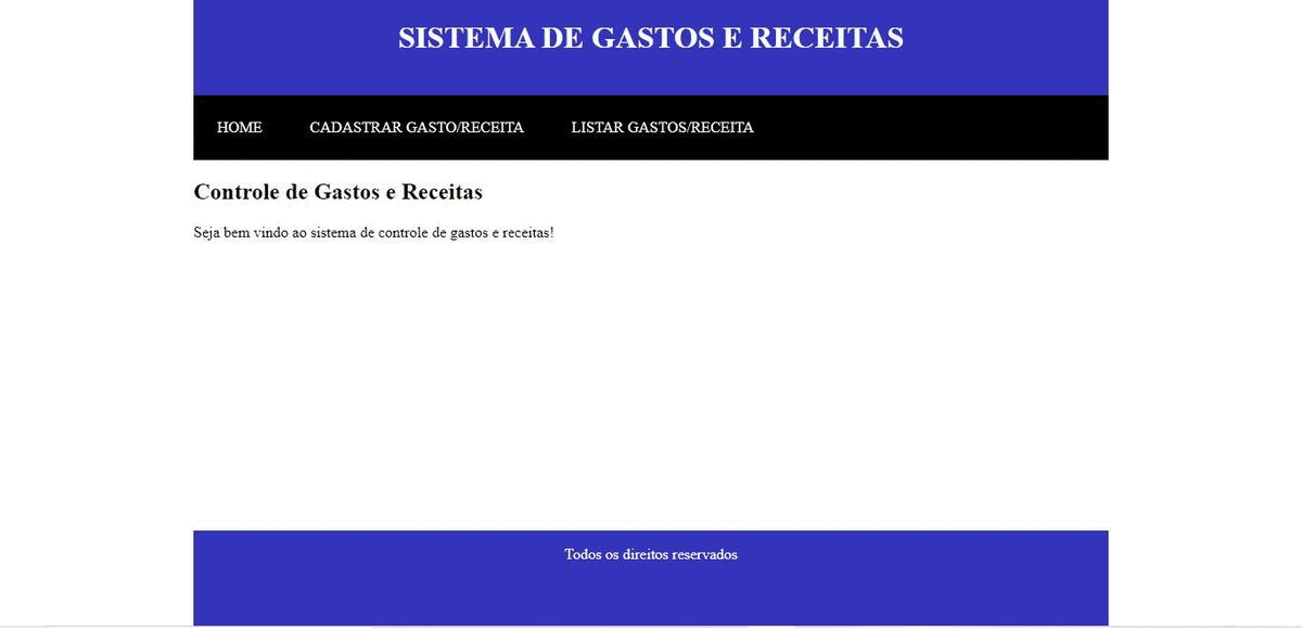 GitHub - Daniells1/sistema_de_receitas_e_despesas: Sistema de Controle de Receitas e Despesas