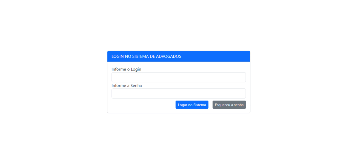 GitHub - Daniells1/sistema-auxiliar-de-processos-juridicos: Um sistema ...