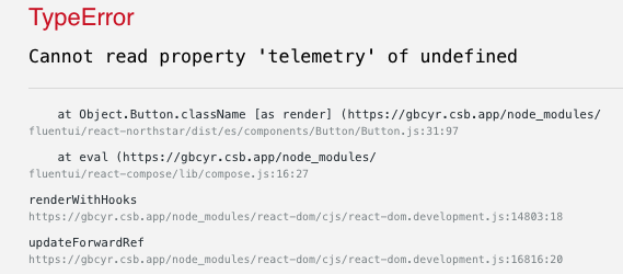 Component rendered outside Provider throws · Issue #13836 · microsoft/fluentui · GitHub