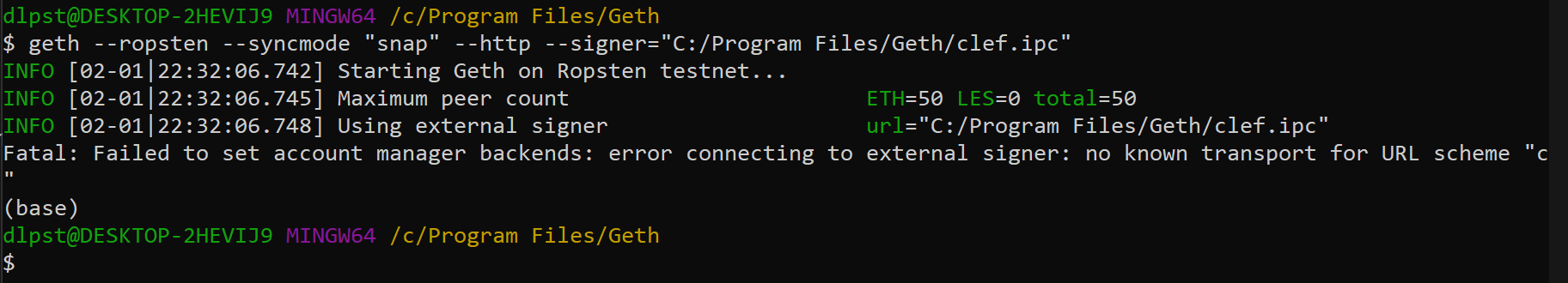 clef not starting up - FS scan times · Issue #24306 · ethereum/go ...