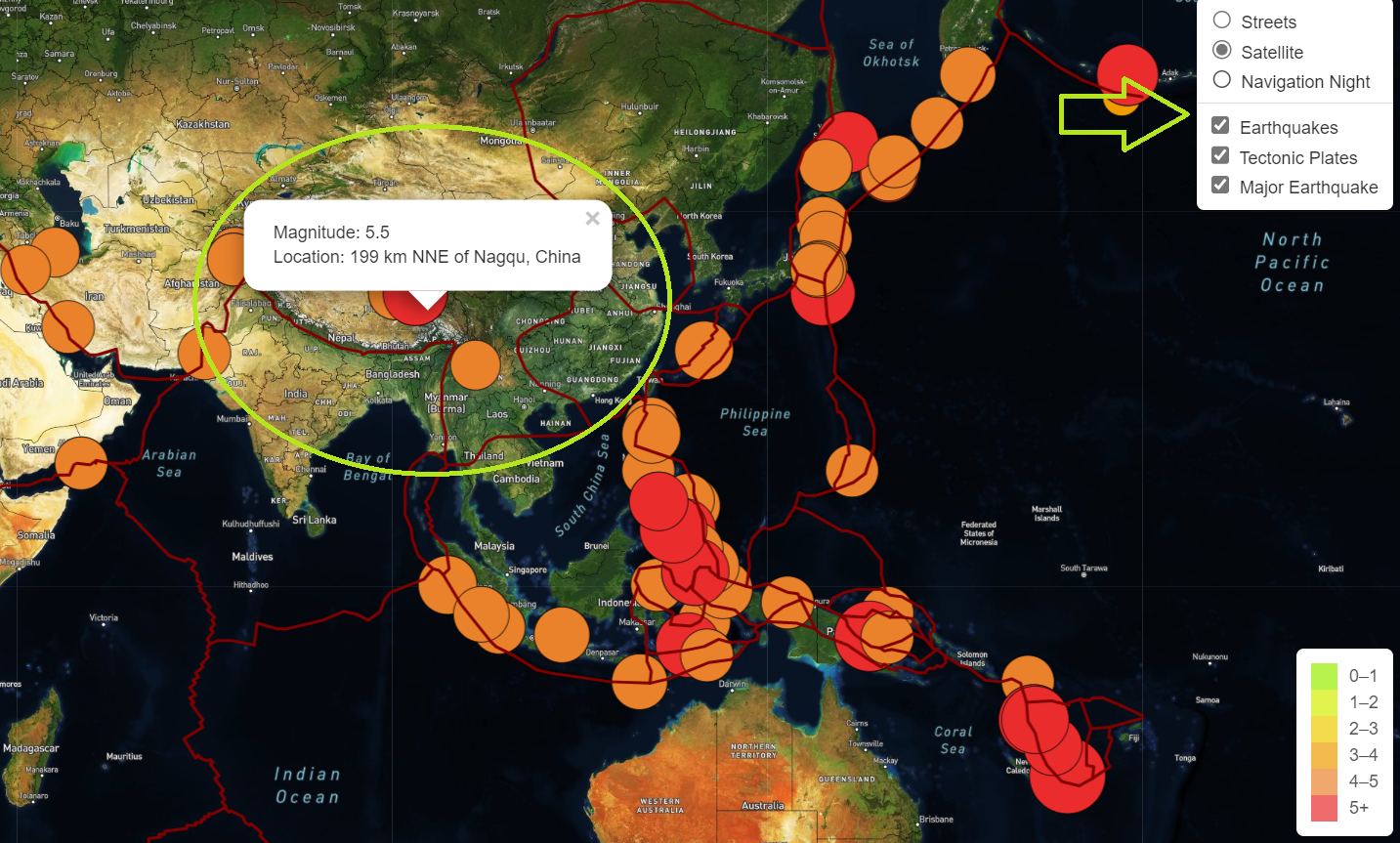 GitHub - AleCano1/Mapping_Earthquakes: Analyzed and visualized ...