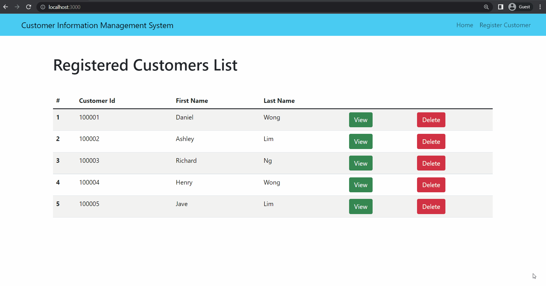 GitHub - yooweeng/CIMS-SPA-customer-information-management-system