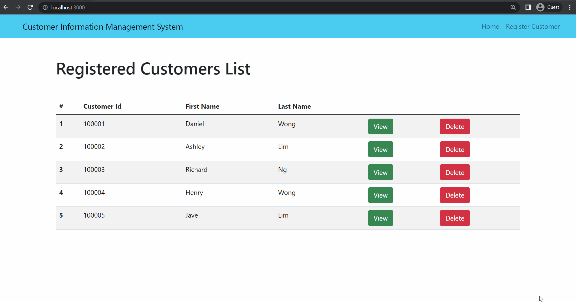 GitHub - yooweeng/CIMS-SPA-customer-information-management-system