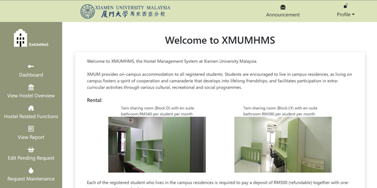 GitHub - yooweeng/XMUMHMS-backend-hostel-management-system-FYP