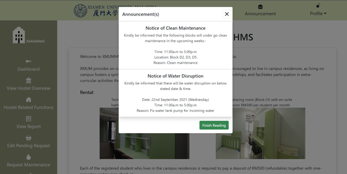 GitHub - yooweeng/XMUMHMS-backend-hostel-management-system-FYP