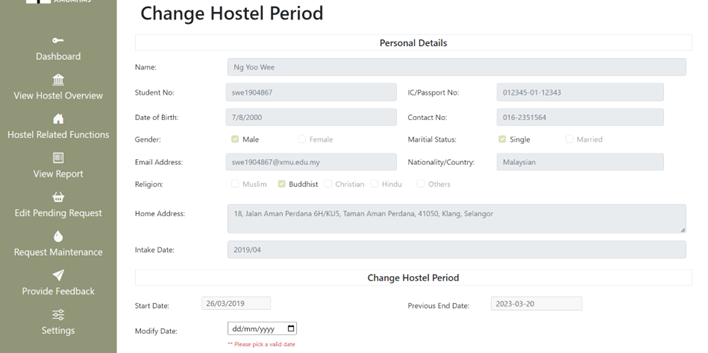 GitHub - yooweeng/XMUMHMS-backend-hostel-management-system-FYP