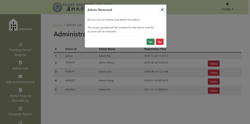 GitHub - yooweeng/XMUMHMS-backend-hostel-management-system-FYP