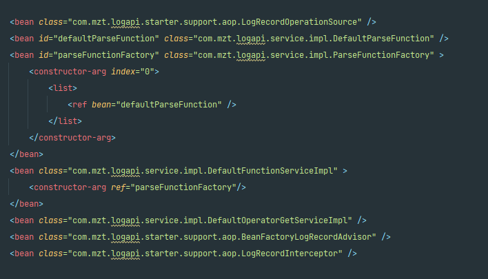 请问spring mvc是这样启动嘛，我试了一下没有成功。 · Issue #44 · mouzt/mzt-biz-log · GitHub