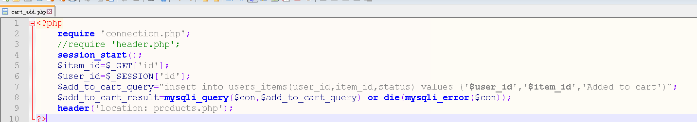 SQL Injection vulnerability via the "id" parameter in cart_add.php · Issue #3 ...
