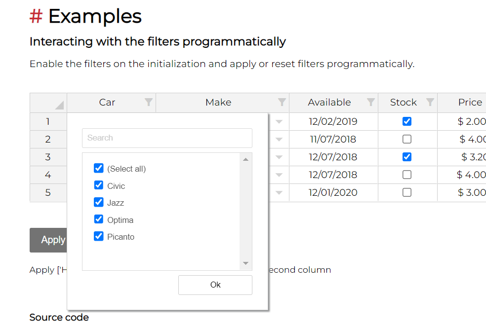 Column Filters · Issue #396 · glideapps/glide-data-grid · GitHub