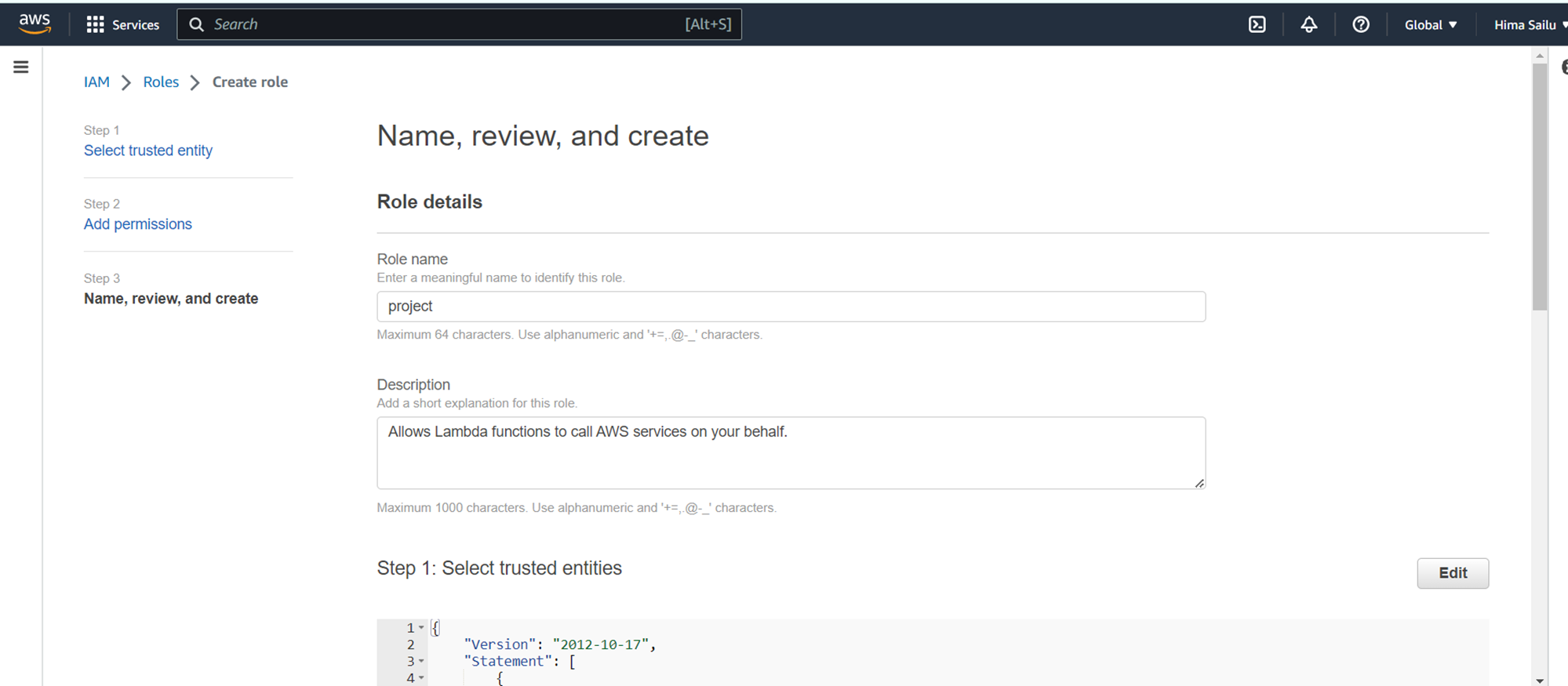 GitHub - Himasailu/serverless-project