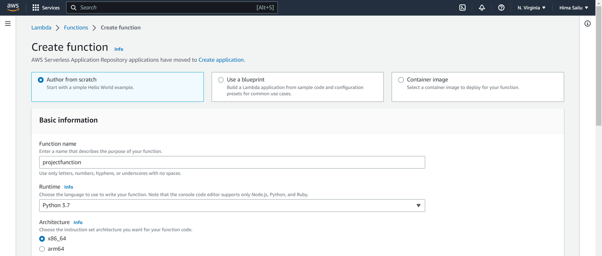 GitHub - Himasailu/serverless-project
