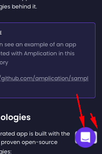 🐛 Bug Report: Docs - chat icon on top of fast menu (Mobile) · Issue #2341 · amplication ...