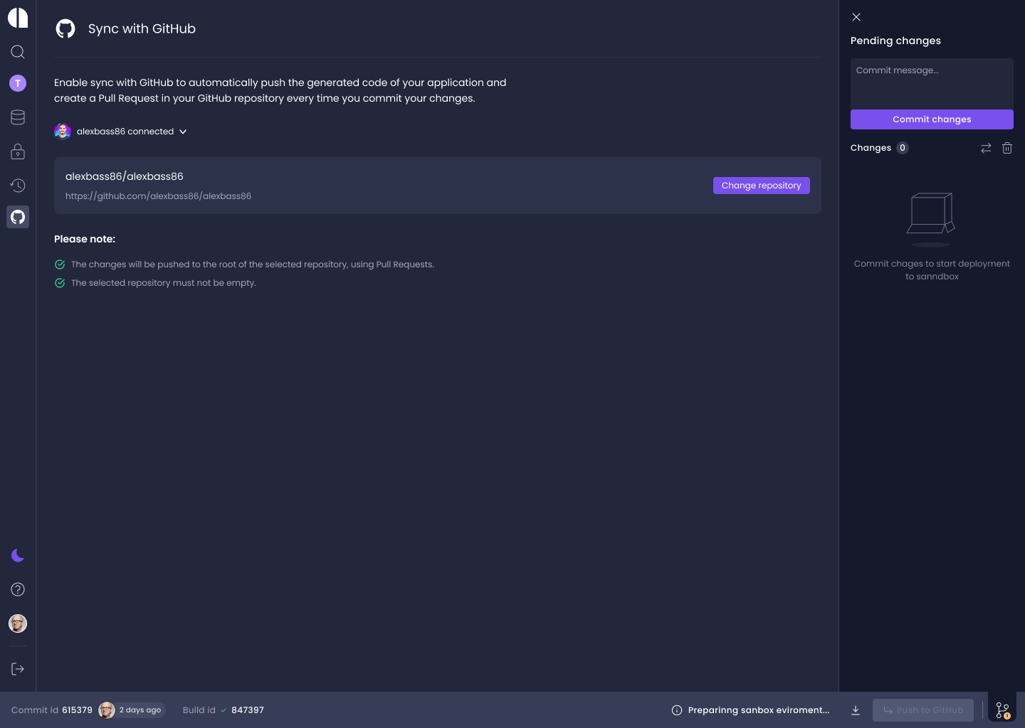 Converting an OAuth App to a GitHub App · Issue #2202 · amplication/amplication · GitHub