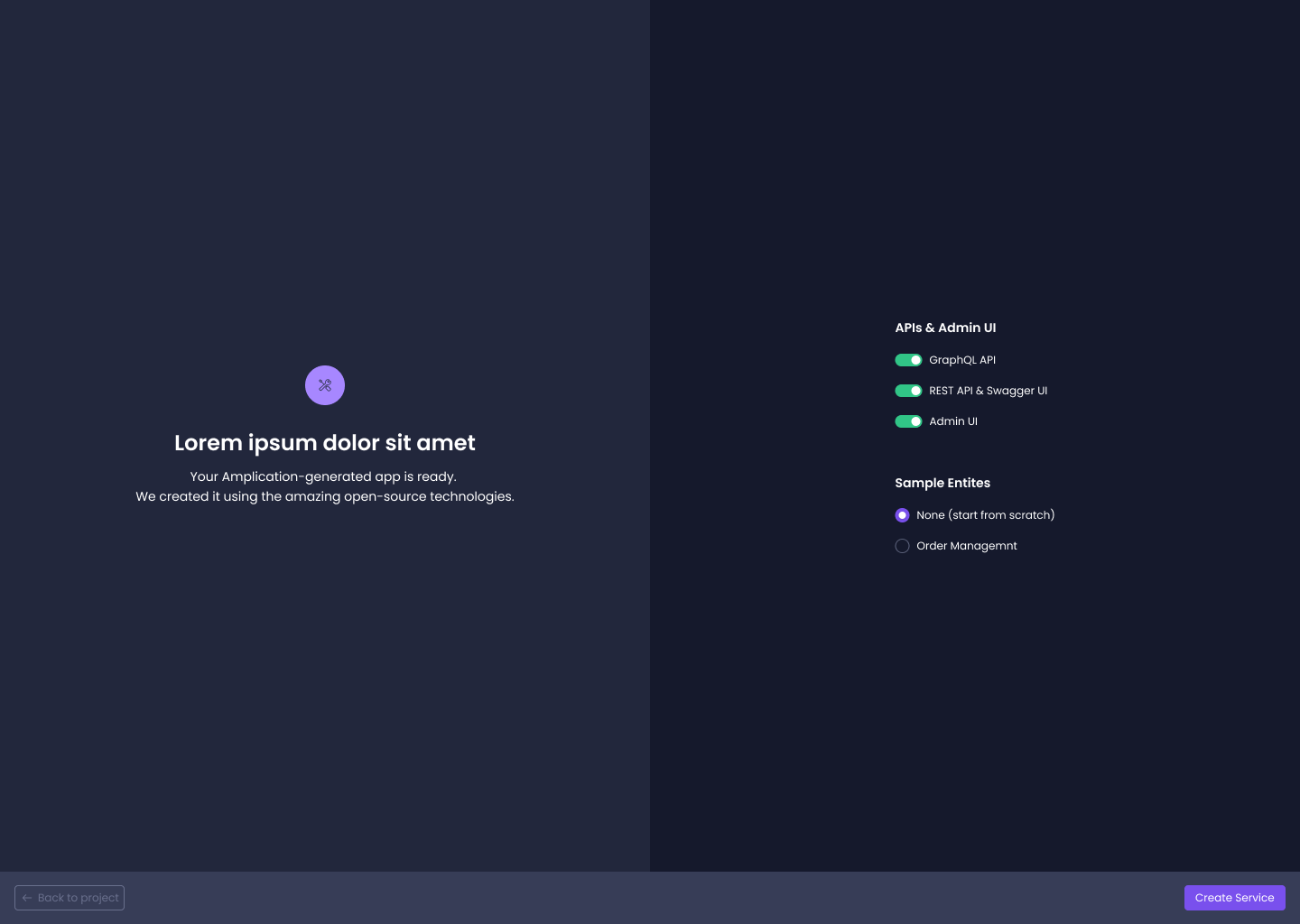 🐛 Bug Report: Wizard - UI Issues · Issue #3439 · amplication/amplication · GitHub